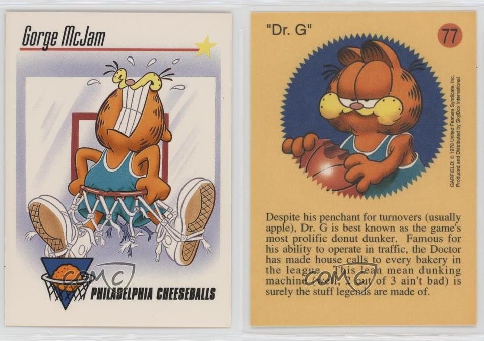 1992 SkyBox Garfield Gorge McJam #77 12gr | eBay