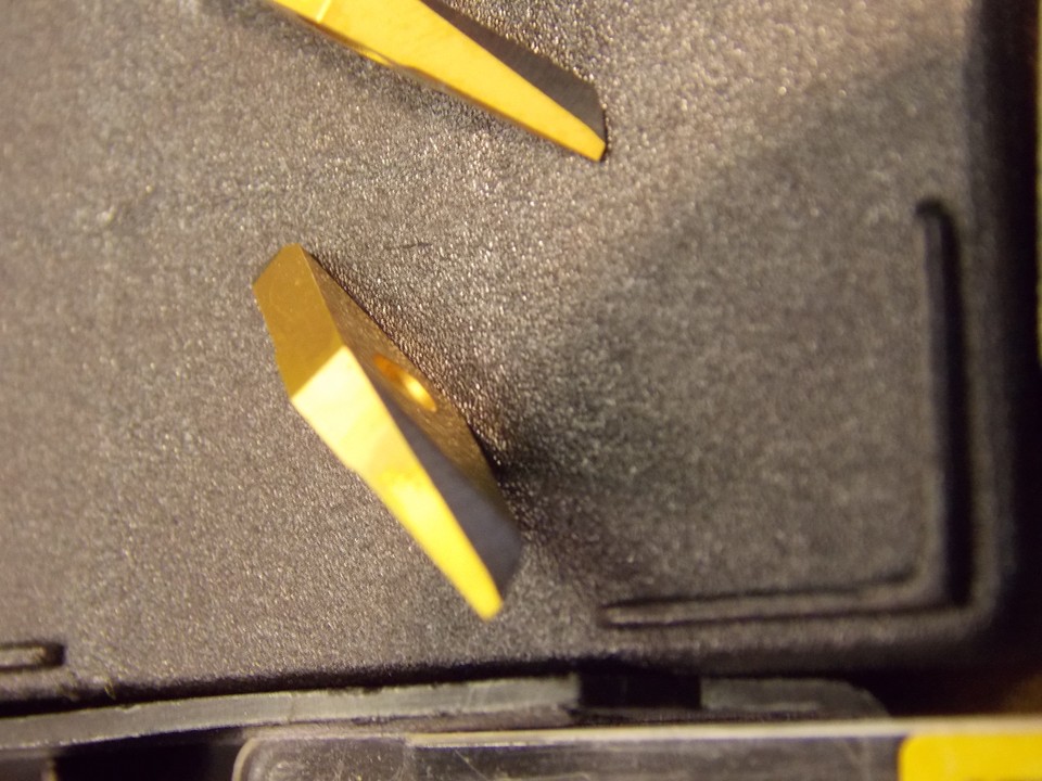 Guhring SA844596 carbide Lathe Turning insert 35 degree 1/4" (10 pcs ...