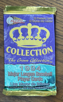1994 Pacific Crown Collection Baseball (International Edition) Unopened ...