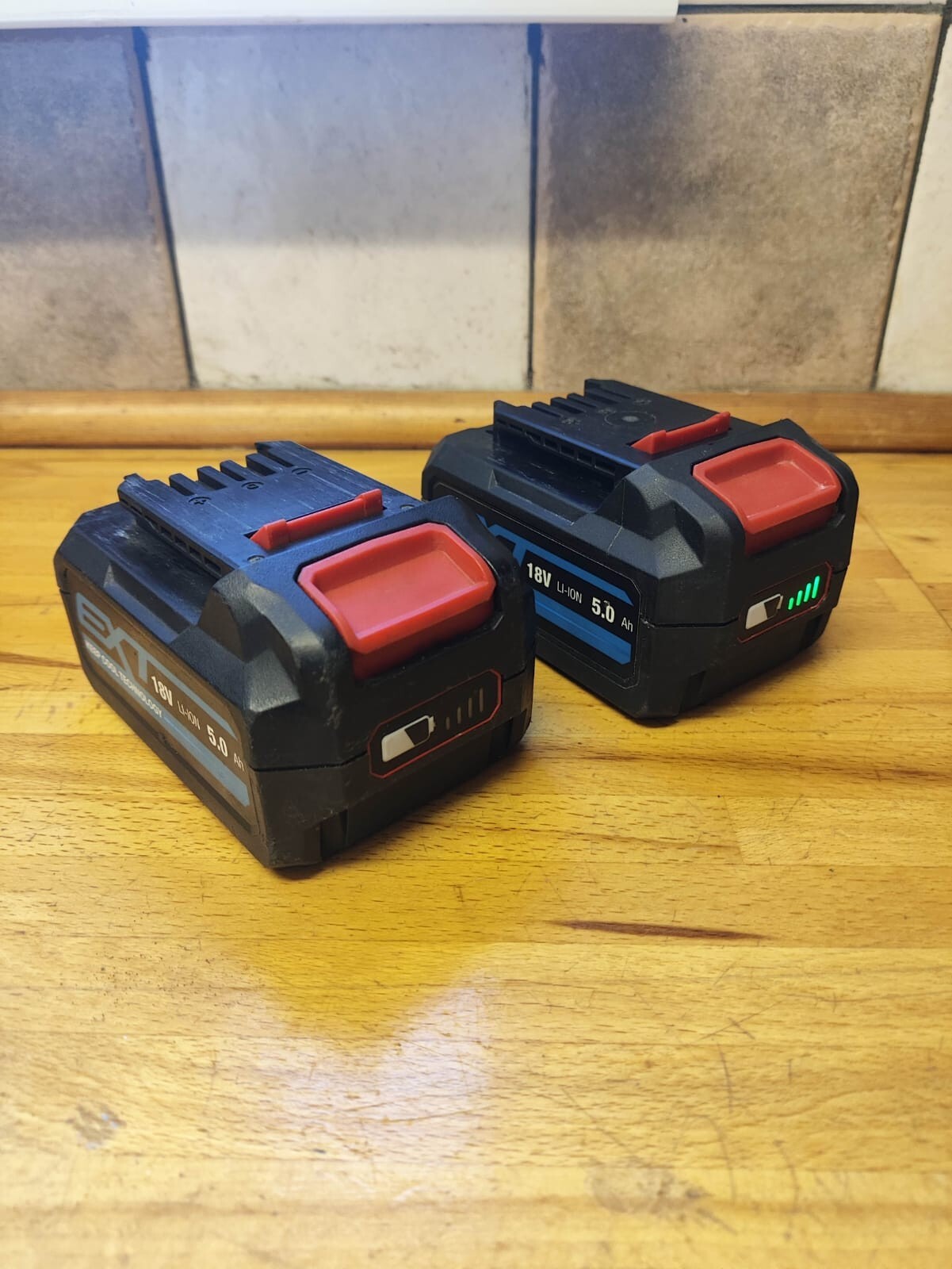 2x Erbauer Battery Power Tool EBAT18-LI-5 EXT 18V Li-ion 5Ah 5.0ah | eBay