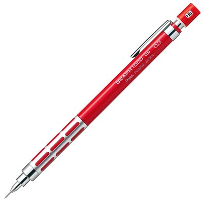 Penna meccanica professionale Pentel Japan XPG1003CSB Graphgear 1000CS ...