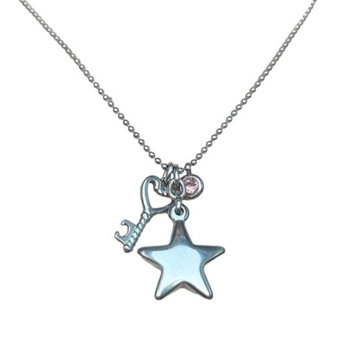 Trendy Star Pendant Necklace Fashionable Chain Necklace Y2k Key ...