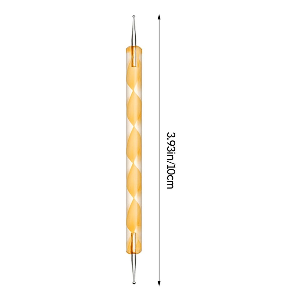 5PCS Dotting Pens With 3 PCS Nail Painting Brushes, Nail Art Design ...
