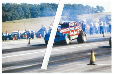 1970s NHRA Drag Racing-1933 Willys Coupe-"Don Juan"-YORK US30 Dragway ...