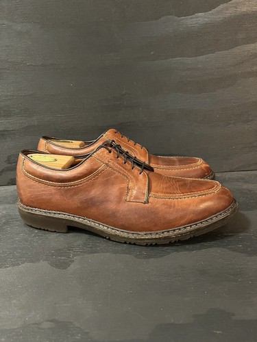 Allen Edmonds Wilbert Moc Toe Oxfords Mens Size 11 Brown Leather Dress ...