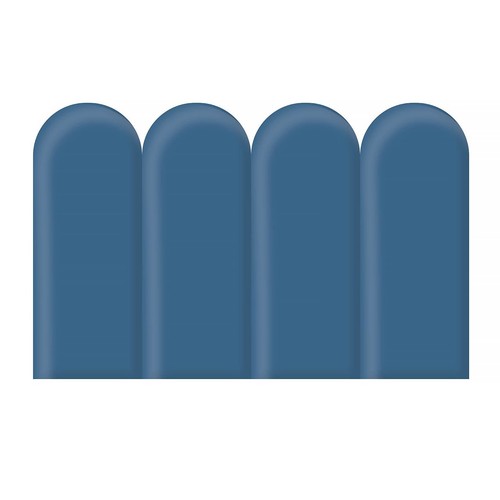 Wall Padding for Kids with Autism, 4pcs Peel and Stick Headboard ...