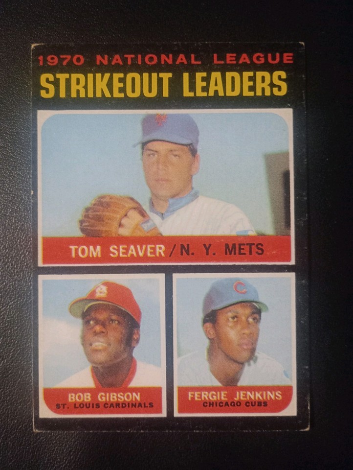 1971 Topps Tom Seaver New York Mets HOF 2 card lot - VG+ | eBay UK