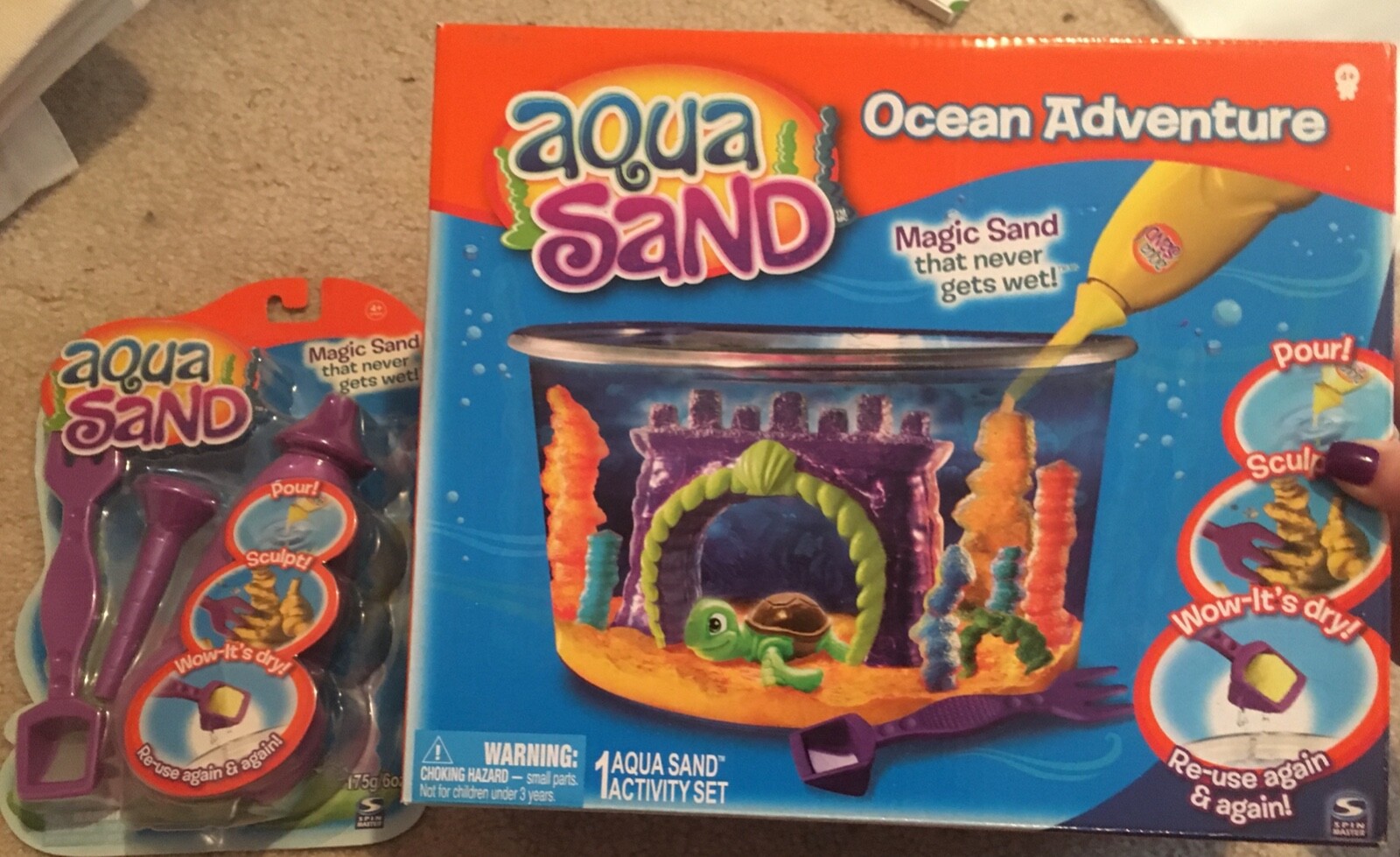 AquaSand Magic Sand with Tools Set, Brand New, Never Opened | eBay