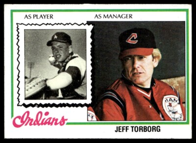 1978 Topps Baseball #351 Jeff Torborg Cleveland Indians (Manager) | eBay