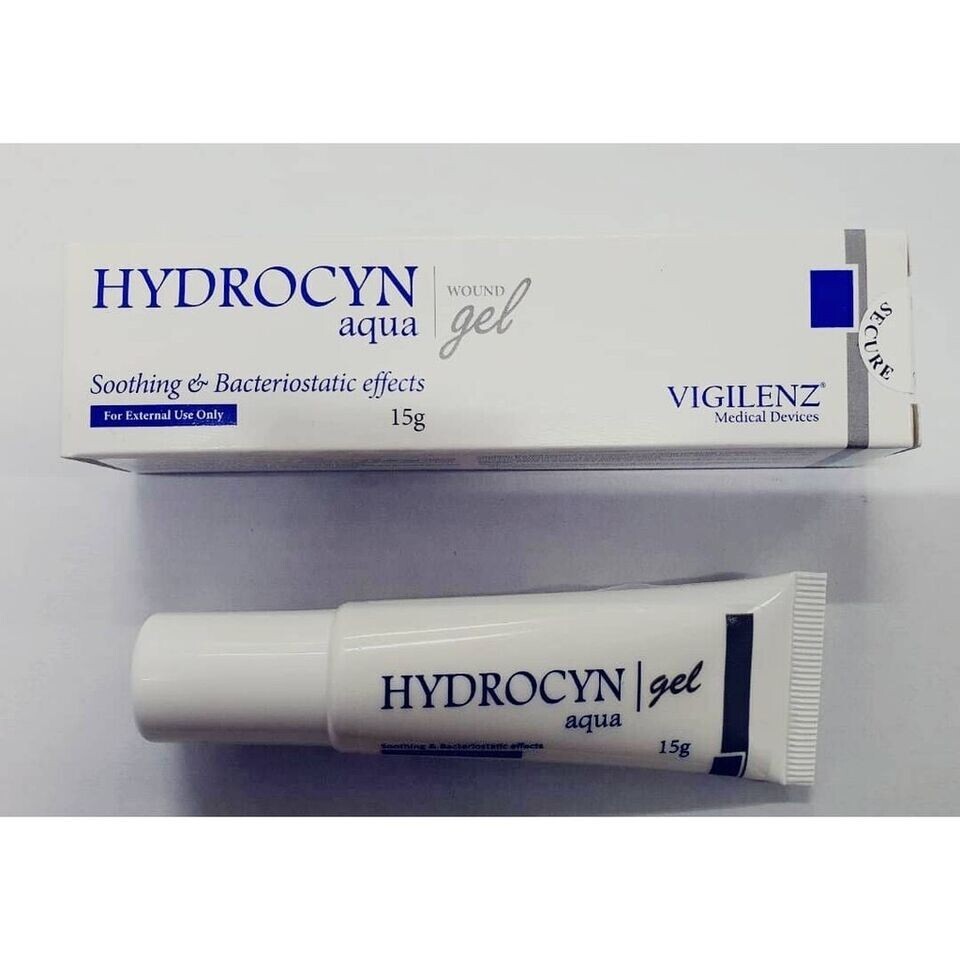 15g Hydrocyn Aqua Wound Gel For Burns, Ulcers, Sores (Replace ...