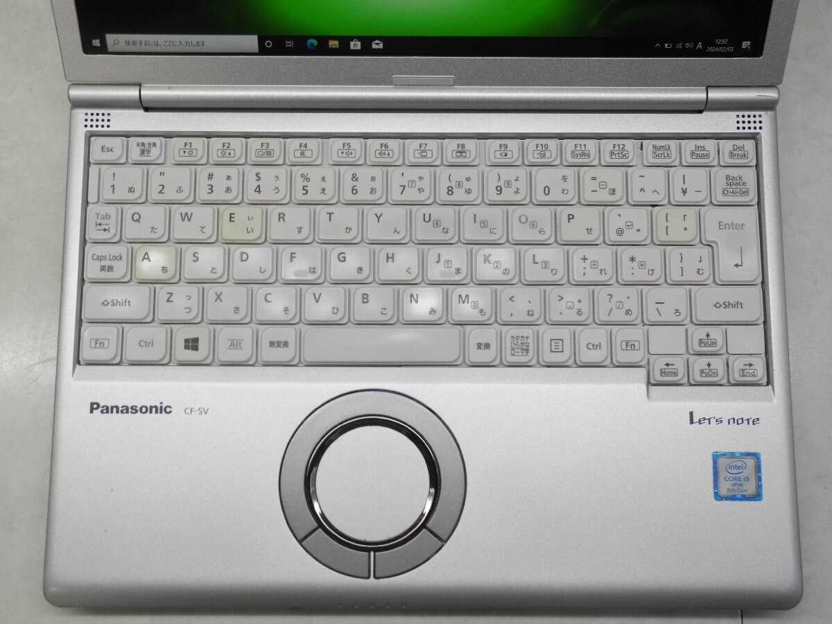 Panasonic let's note CF-SV7RDCVS i5-8350U 8 GB SSD 256 GB Panasonic let's note CF-SV7RDCVS i5-8350U 8 GB SSD 256 GB