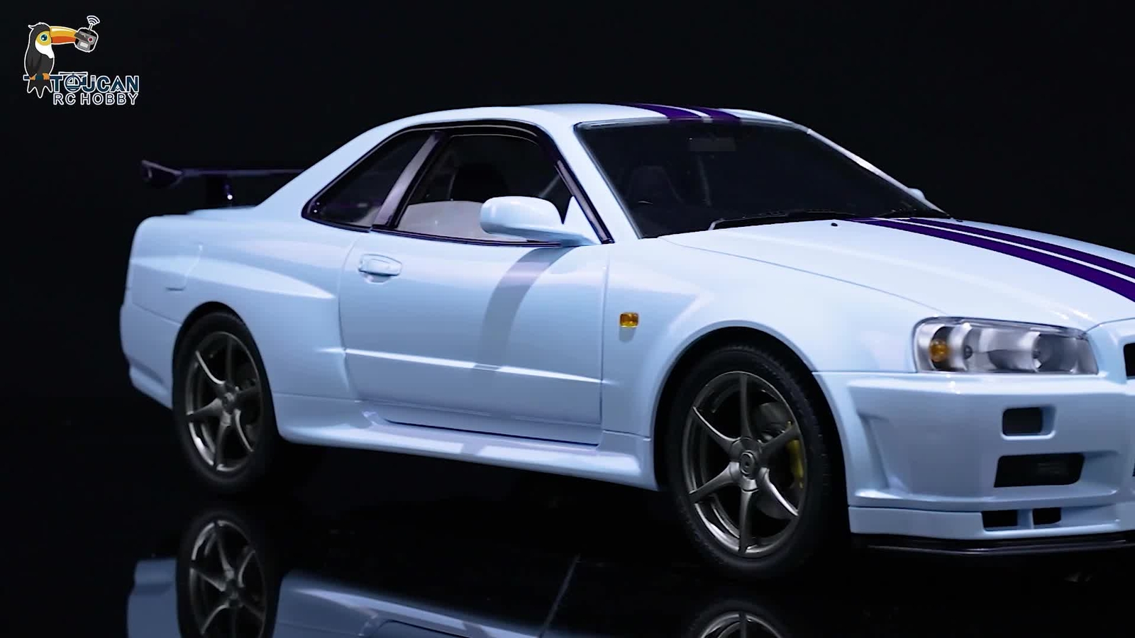 US Stock Capo 4WD 1/8 RC Racing Car R34 4x4 High Speed Metal RTR Drift ...