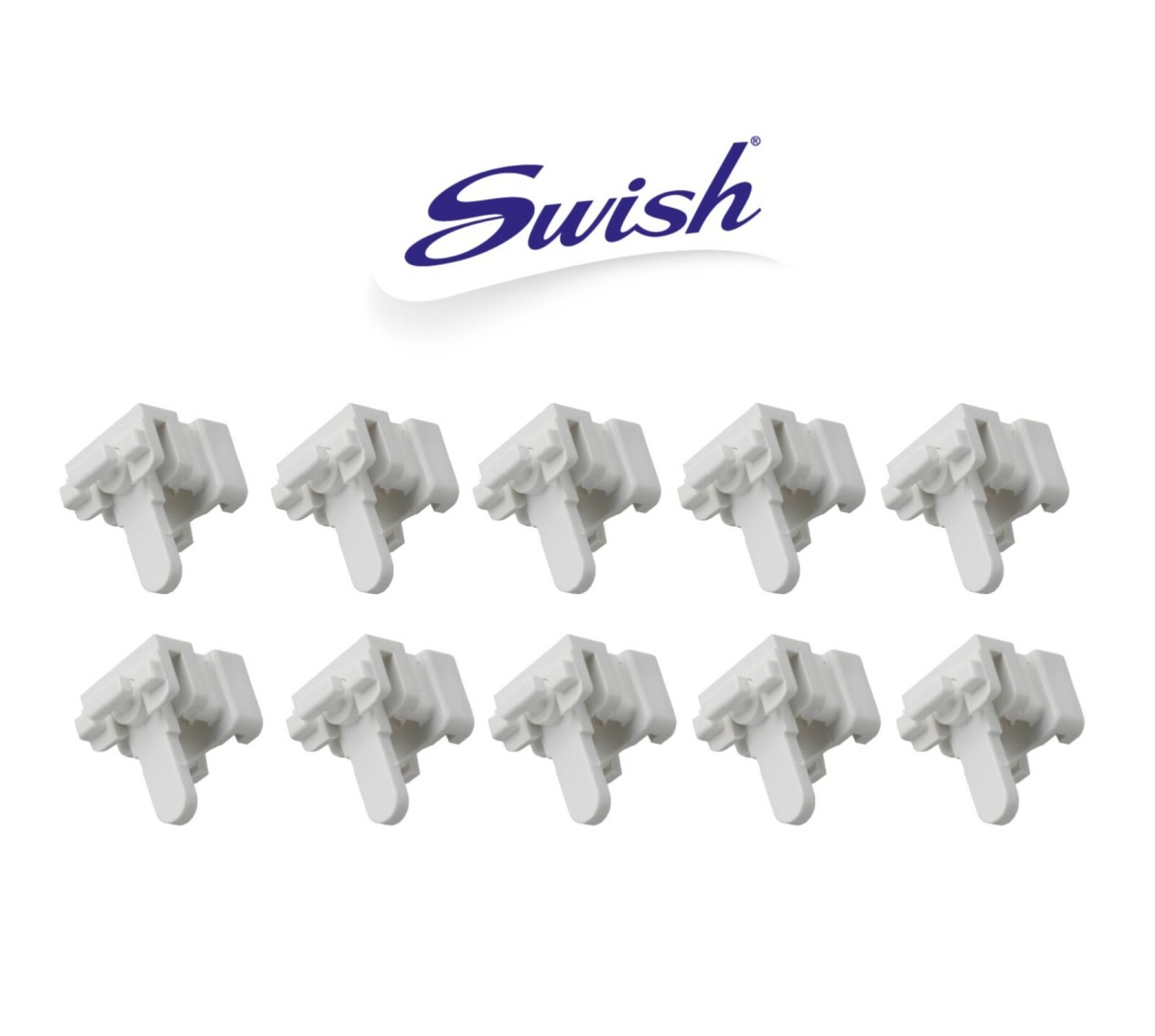 Swish ® SUPREME GLIDE Uncorded Aluminium Track with Fittings and ...