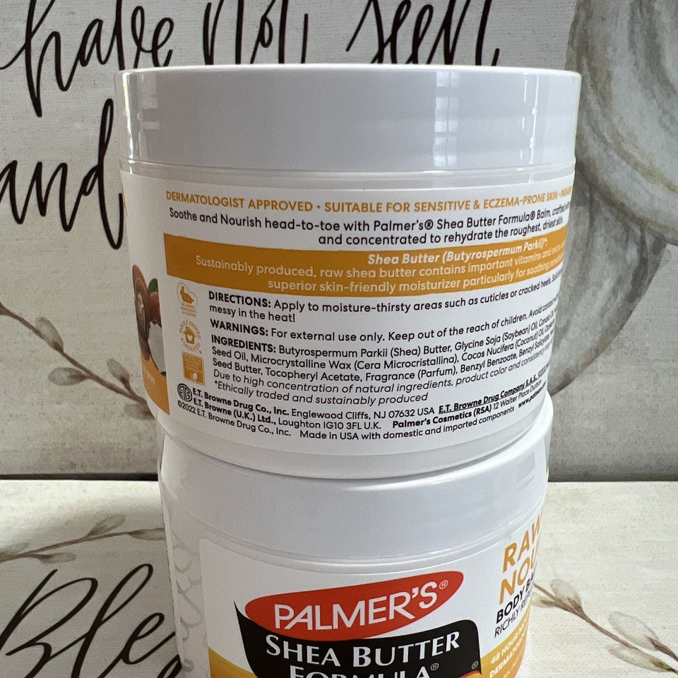 Palmers Shea Butter Formula with Vitamin E: Raw Shea Nourish 7.25 Oz ...