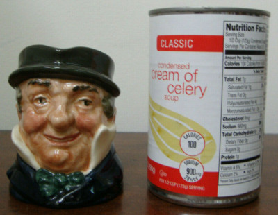 Royal Doulton Captain Cuttle Dickens Character Toby Jug Small 3 3/8 ...