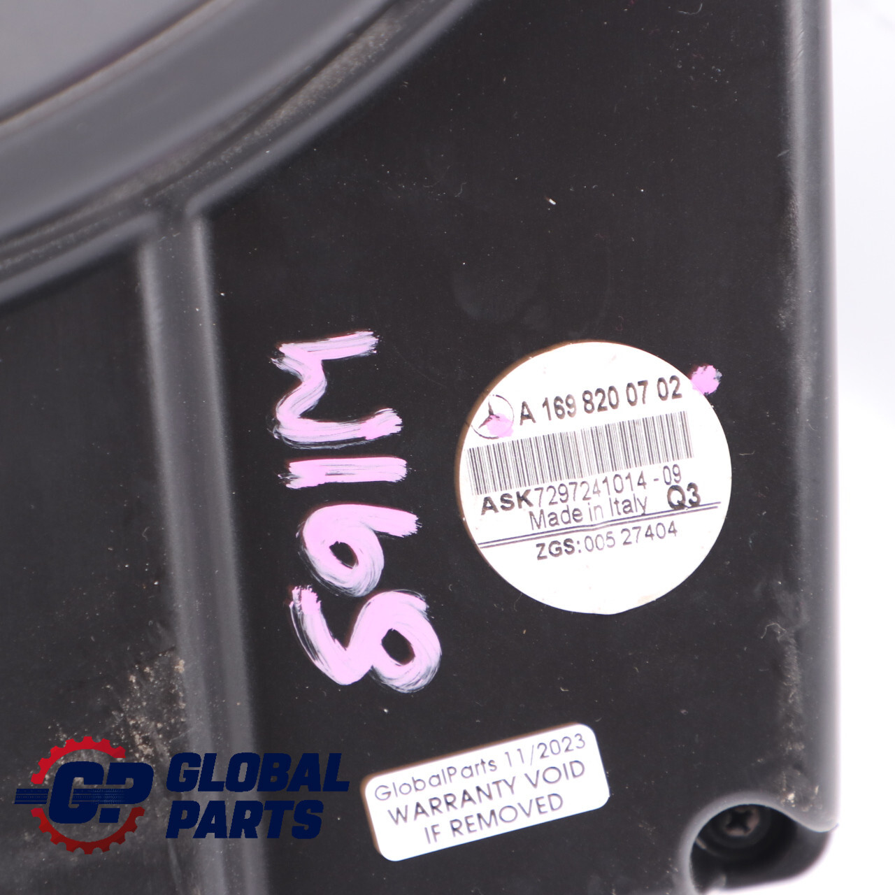 Mercedes W169 W245 Speaker Trunk In Spare Wheel Cover Subwoofer ...