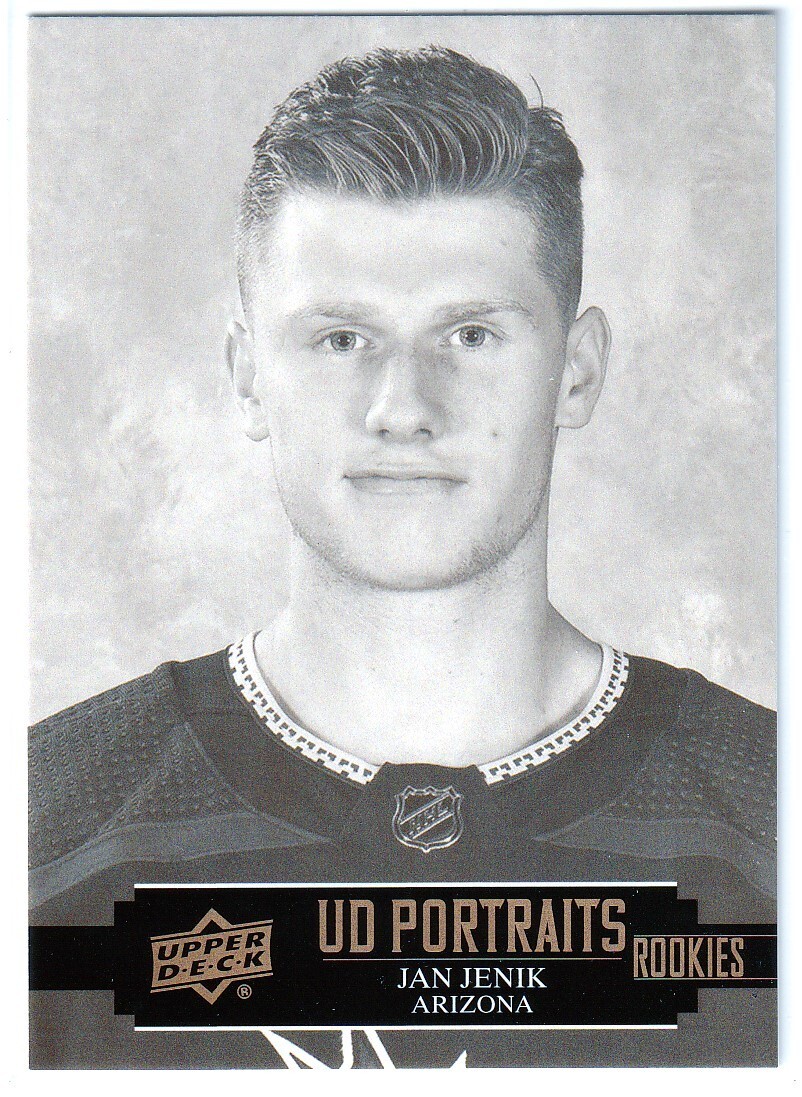 2021-22 Upper Deck Series 2 UD PORTRAITS ROOKIES RC Jan Jenik #P-64 | eBay