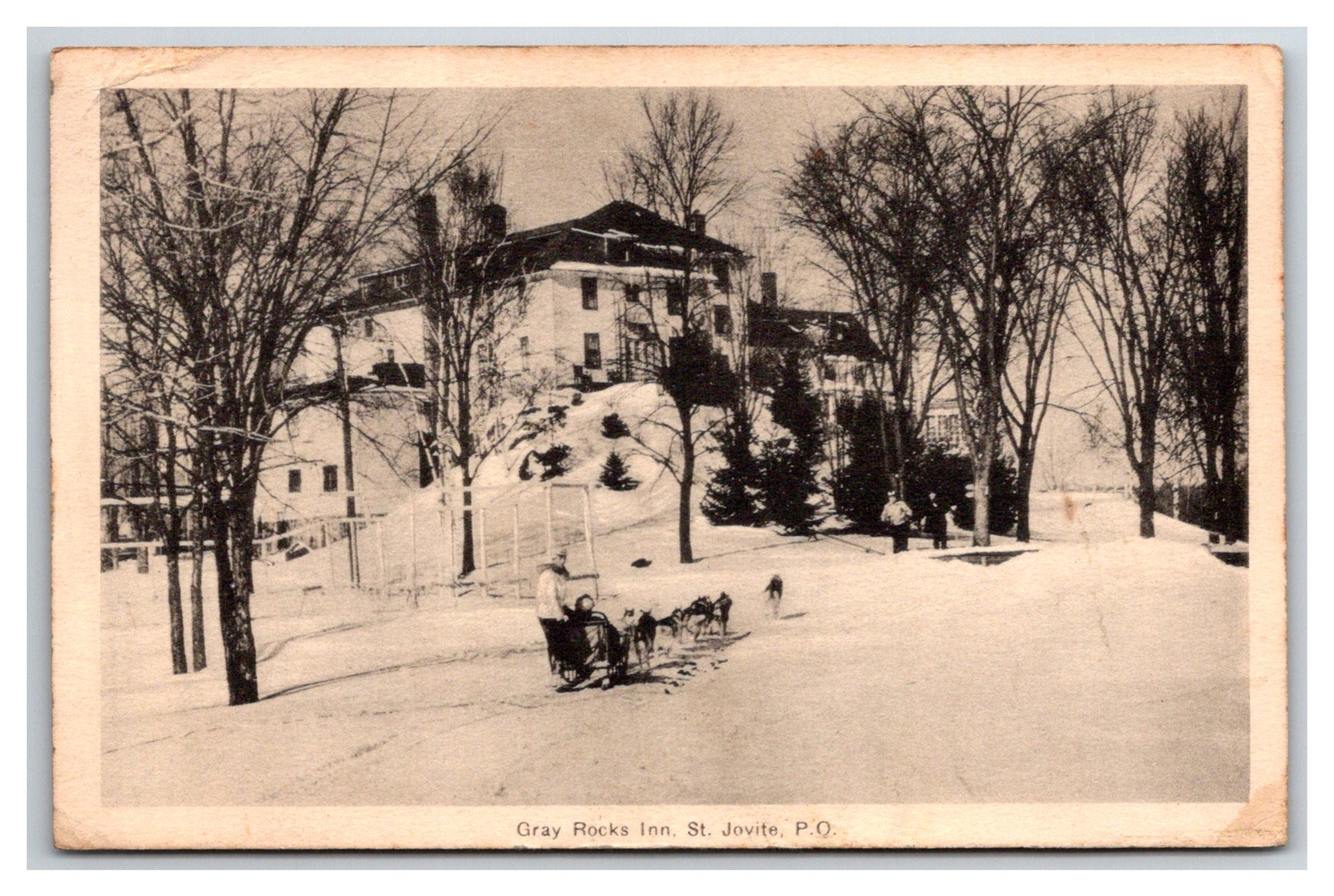 ST JOVITE, QUEBEC, CANADA, GRAY ROCKS INN, SLED DOG TEAM C 1930'S | eBay