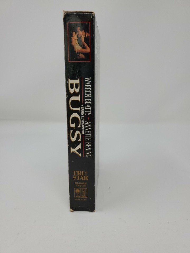 Bugsy (VHS, 1991) Warren Beatty, Annette Bening, Harvey Keitel, Ben ...