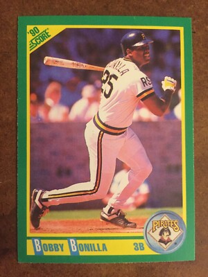 Bobby Bonilla 170 Score 1990 MLB Baseball Trading Card | eBay