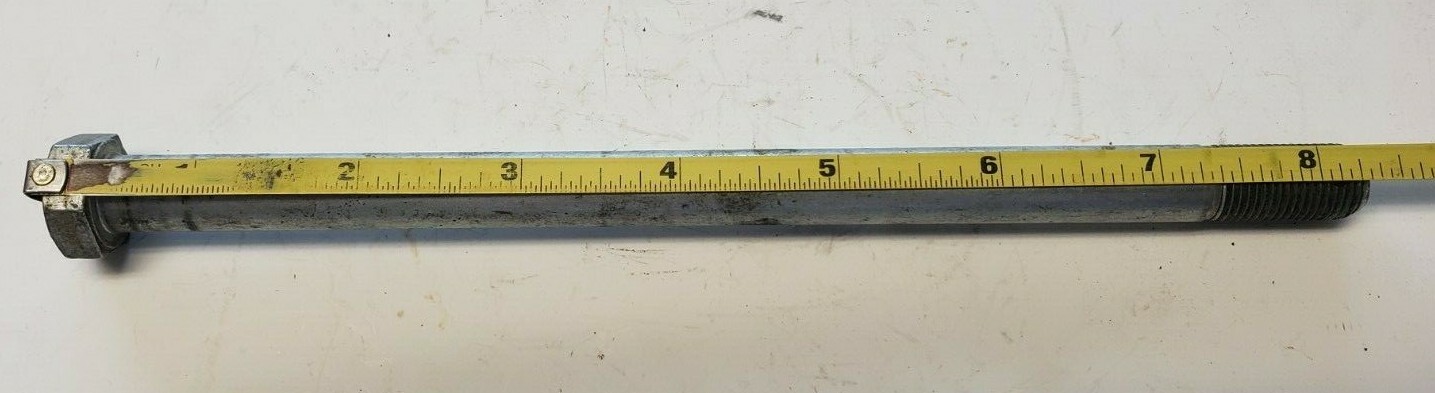 Fox Mini Bike Rear Axle Bolt 206-838 Desert Fox Tracker 1/2 X 8" Castle ...