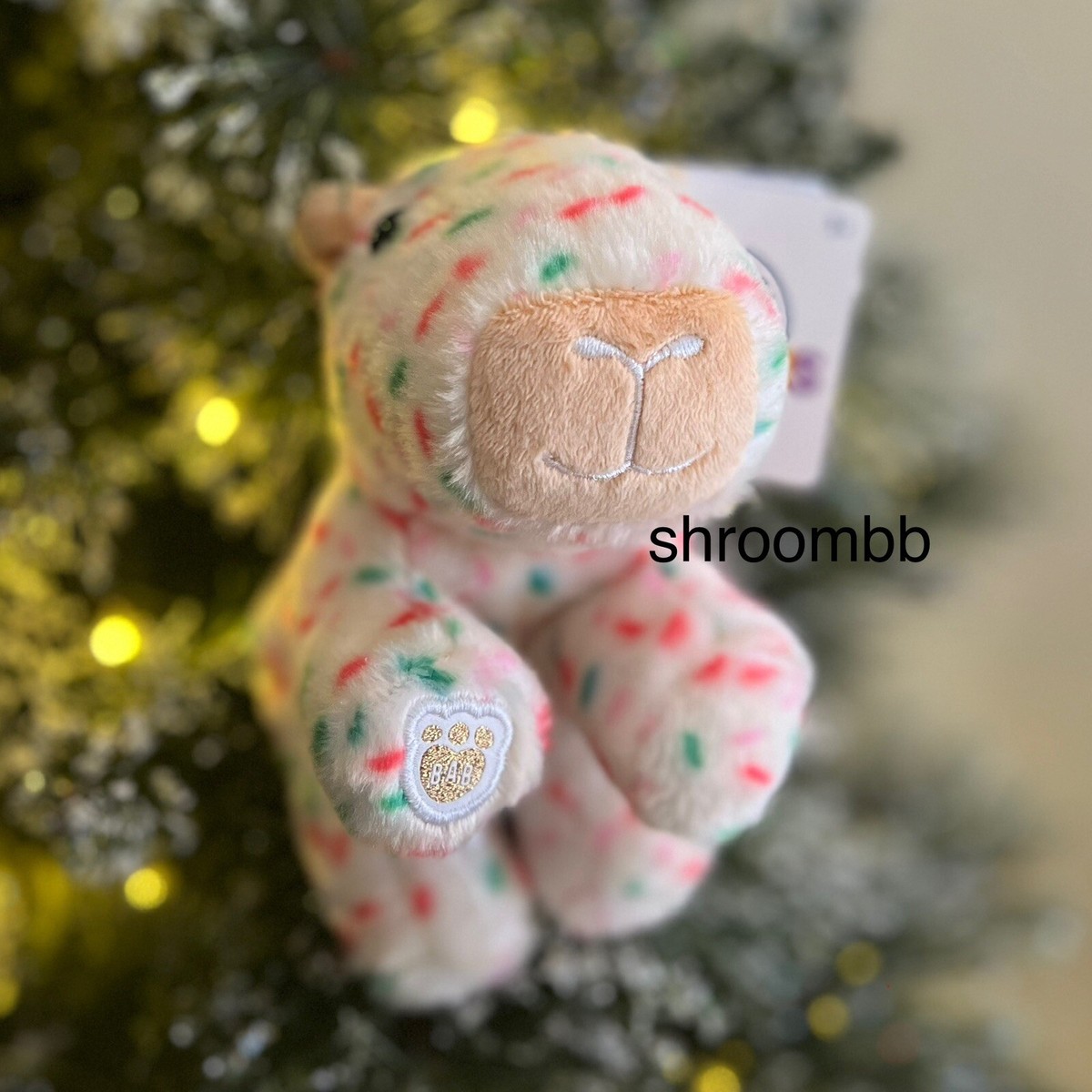 Build A Bear Cookiebara BUILD A BEAR Peluche Oso Pastel Hada Fairy ...