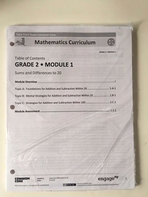 New York Common Core Mathematics Curriculum Grade 2 Module 1 Sums 2014 ...