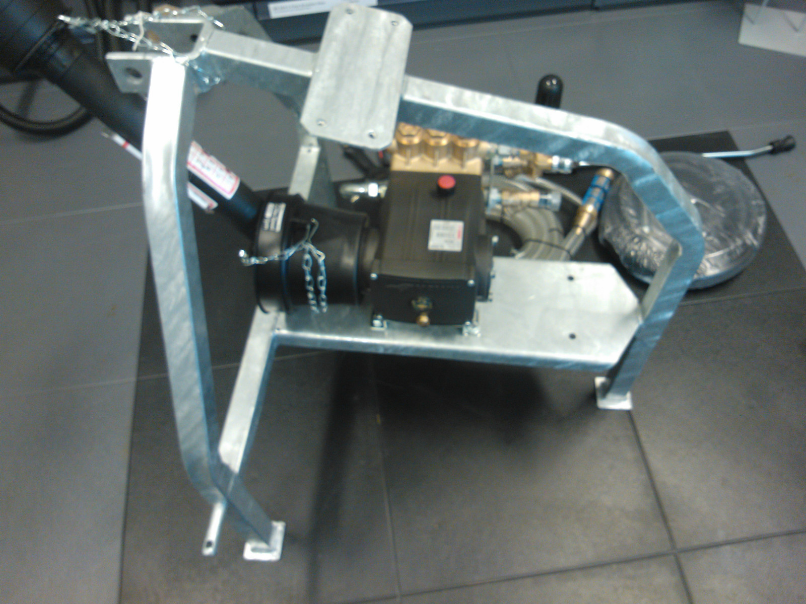 TRACTOR DRIVEN PTO PRESSURE WASHER COLD WATER TECHNIJET CUMBRIA ...