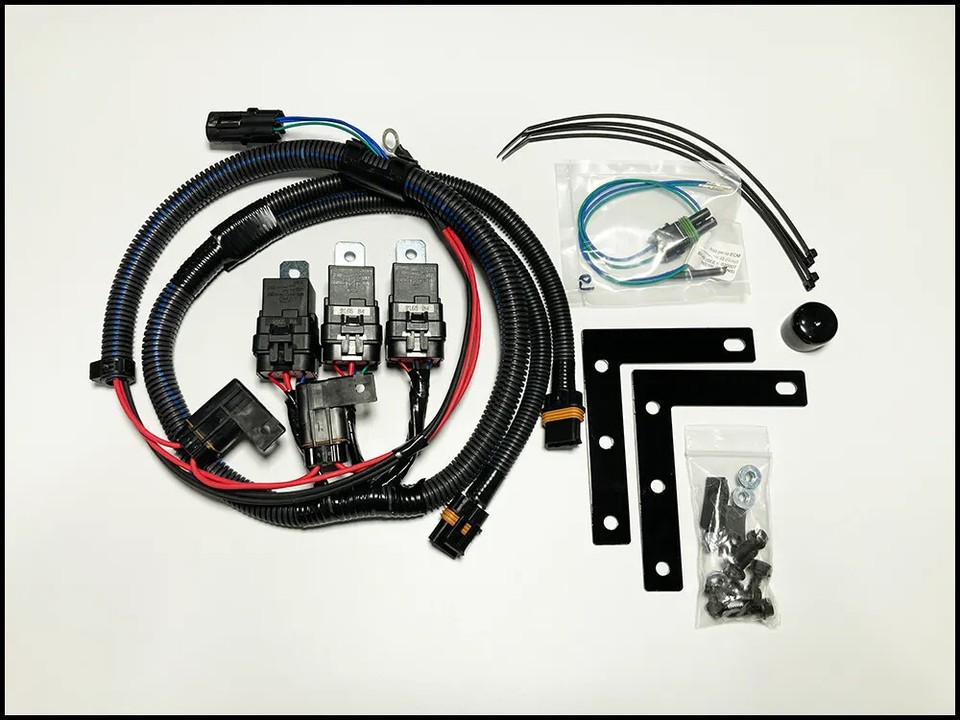 Chevrolet Trailblazer SS Dual Electric Fan Conversion Kit 2007-2009 6 ...