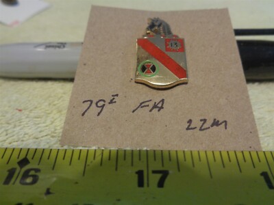 79th Field Artillery 22M Unit Crest, DI, DUI (DRAW#J18) | eBay