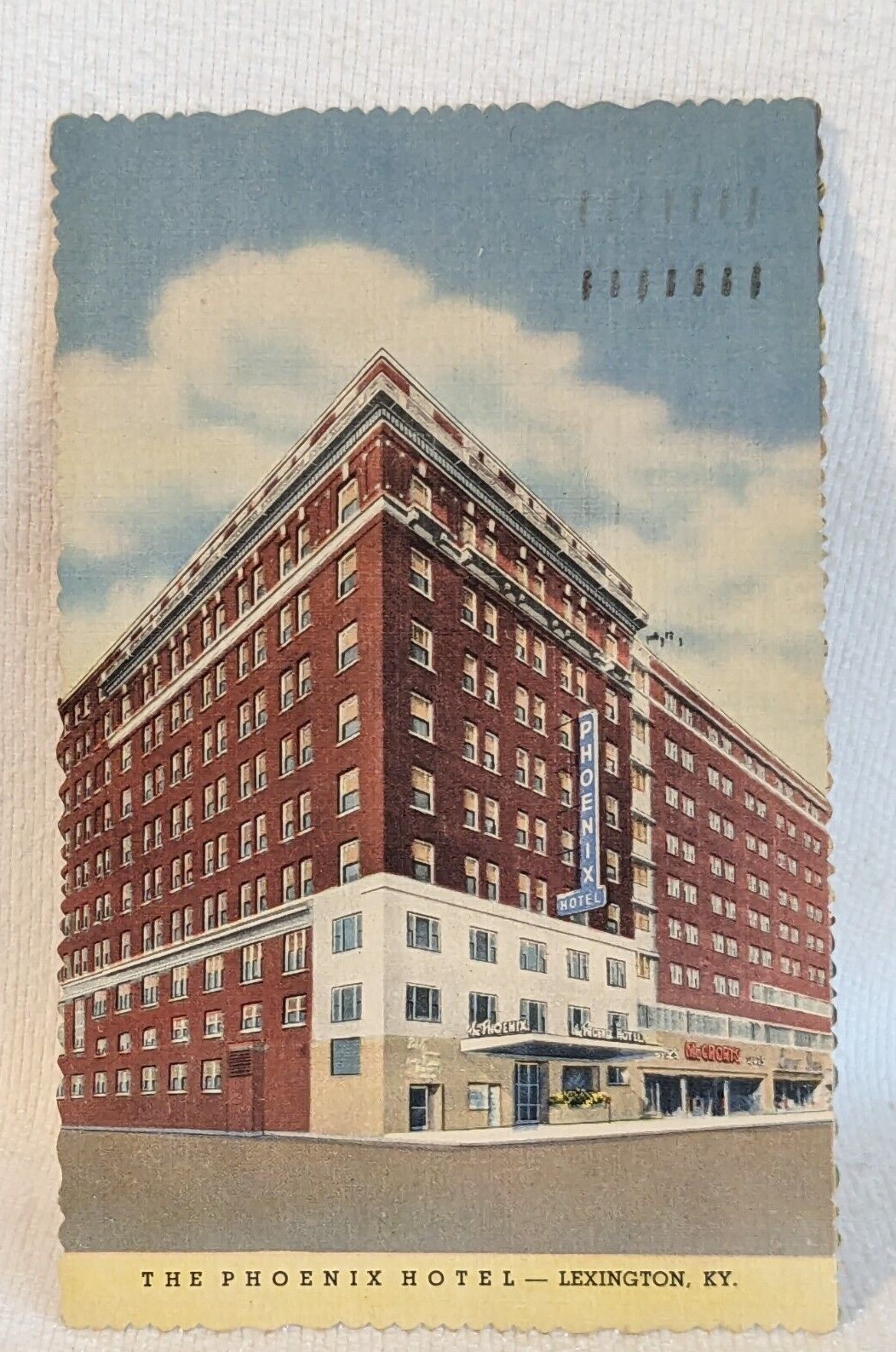 Postcard Kentucky The Phoenix Hotel, Lexington, KY 1953 Curteich A11 | eBay