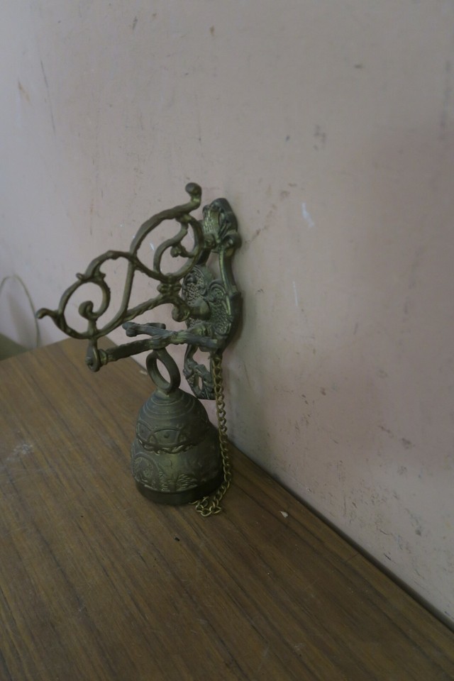 Vintage Hanging Ringing Brass Monastery Bell | eBay