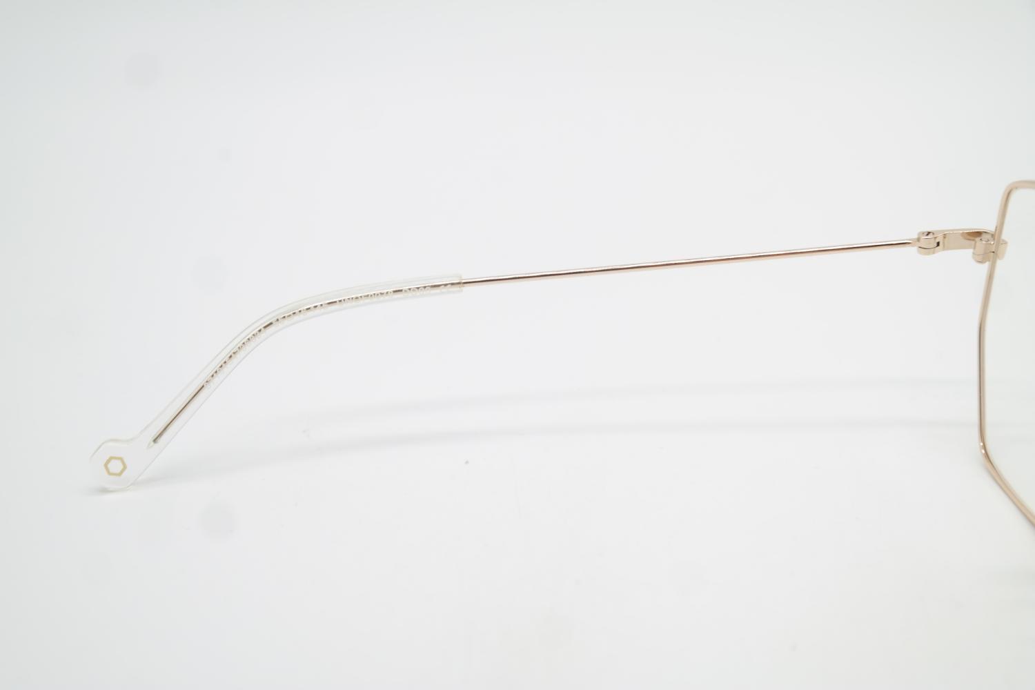 Glasses UNOFFICIAL UNOF0078 Gold Angular Frames Eyeglasses | eBay Australia