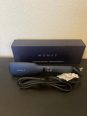 2 in 1 Monat hair straightening and smoothing ionic brush! | eBay