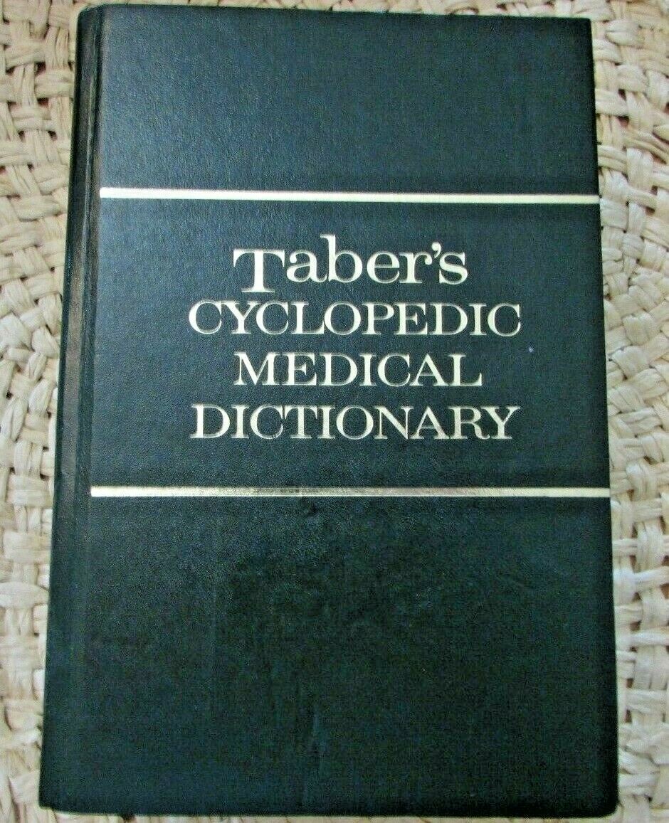 TABER'S CYCLOPEDIC MEDICAL DICTIONARY, EDITION 16, HC 1989 | eBay