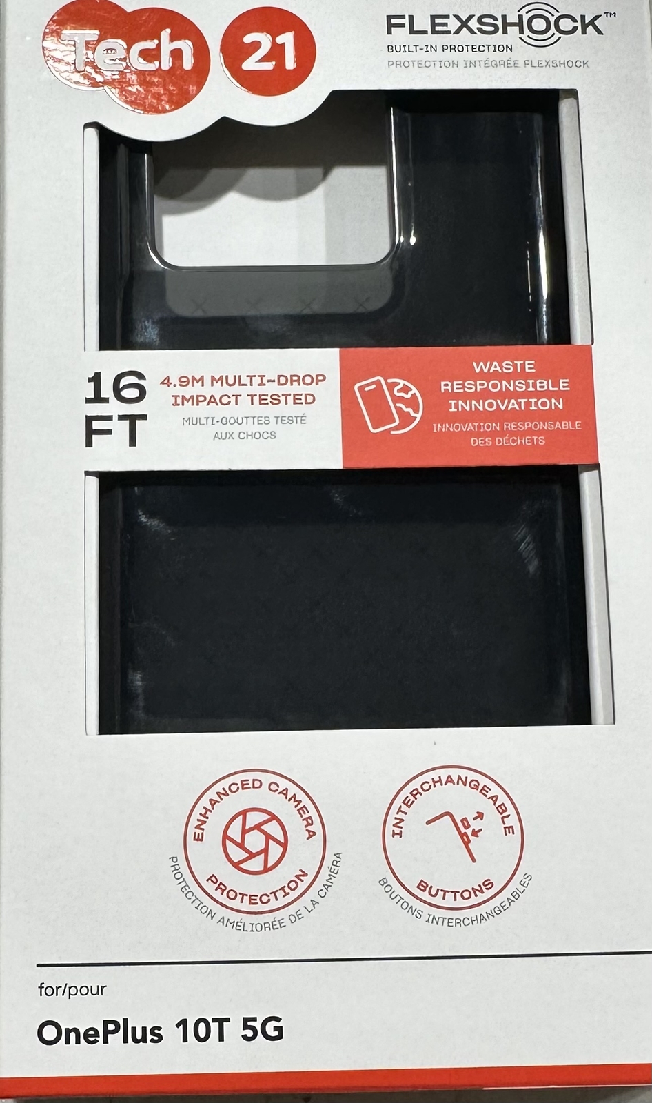 Tech 21 FlexShock Case For OnePlus 10T 5G | eBay