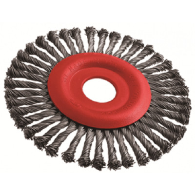 Sit TWIST KNOT WIRE CIRCULAR WHEEL 125mm Steel, 22mm Bore,1x20k Row, 0 ...