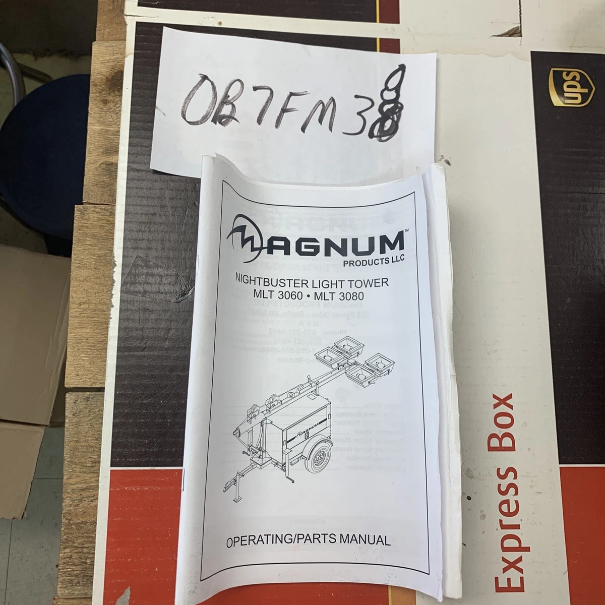 Magnum Light Tower Mlt3060 Parts Manual | Shelly Lighting