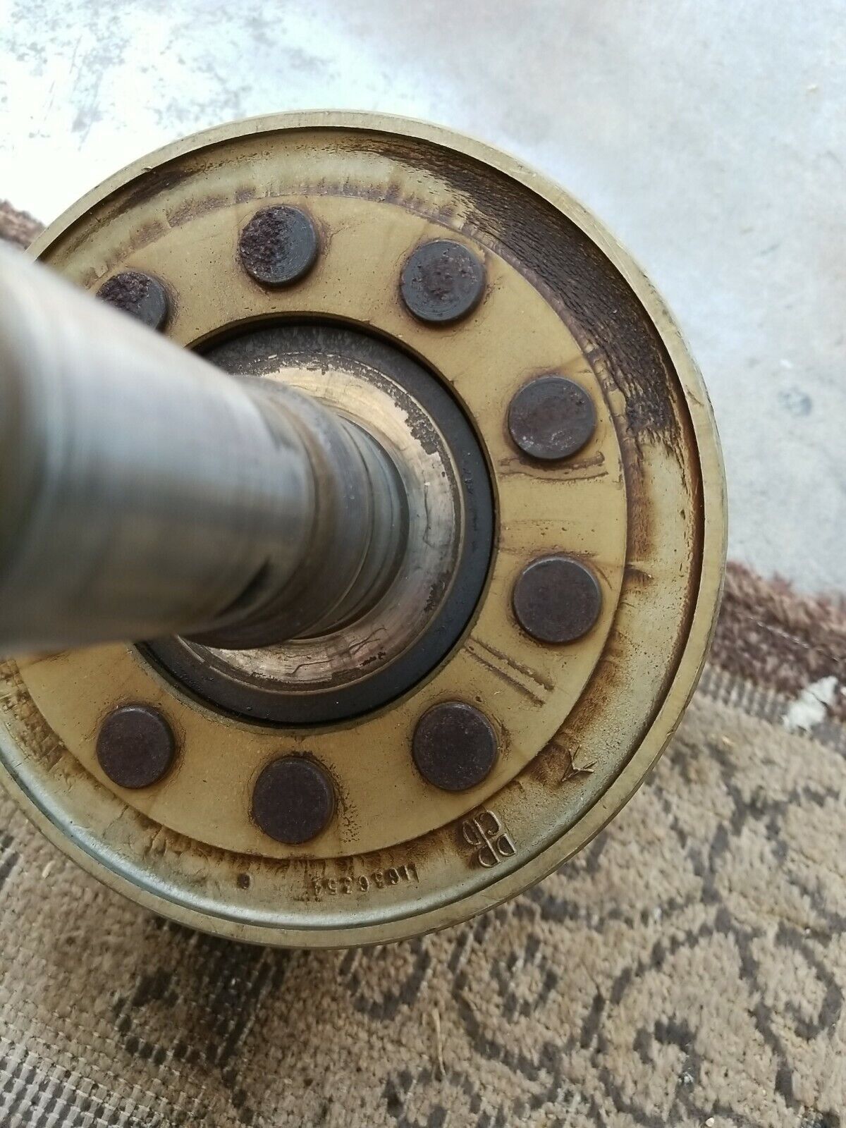 1959 1960 1961 CHRYSLER DODGE CAST IRON TORQUEFLITE OUTPUT SHAFT MOPAR ...