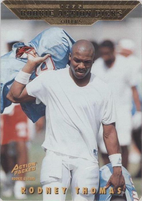 1995 Action Packed Rookies & Stars - Rodney Thomas #96 (RC) for sale ...