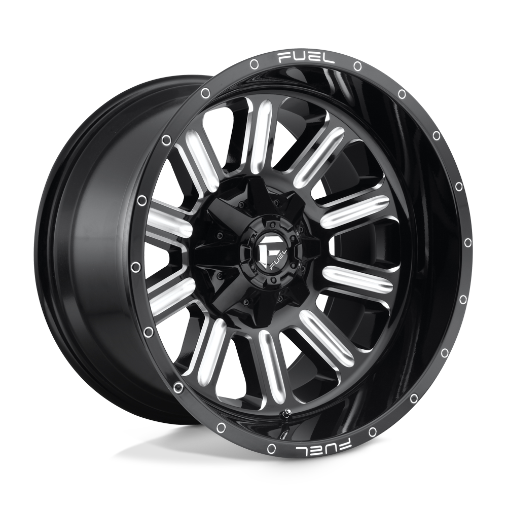 Fuel D620 Hardline Gloss Black Milled Rim: 17x9, 6x135/6x139.7/6x5.5 ...