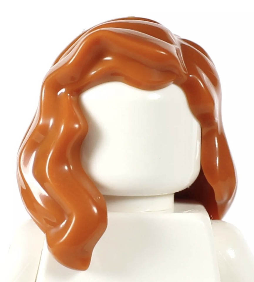 Lego 20 Female Mini Figures Hair Mid-Length with Part over Right ...