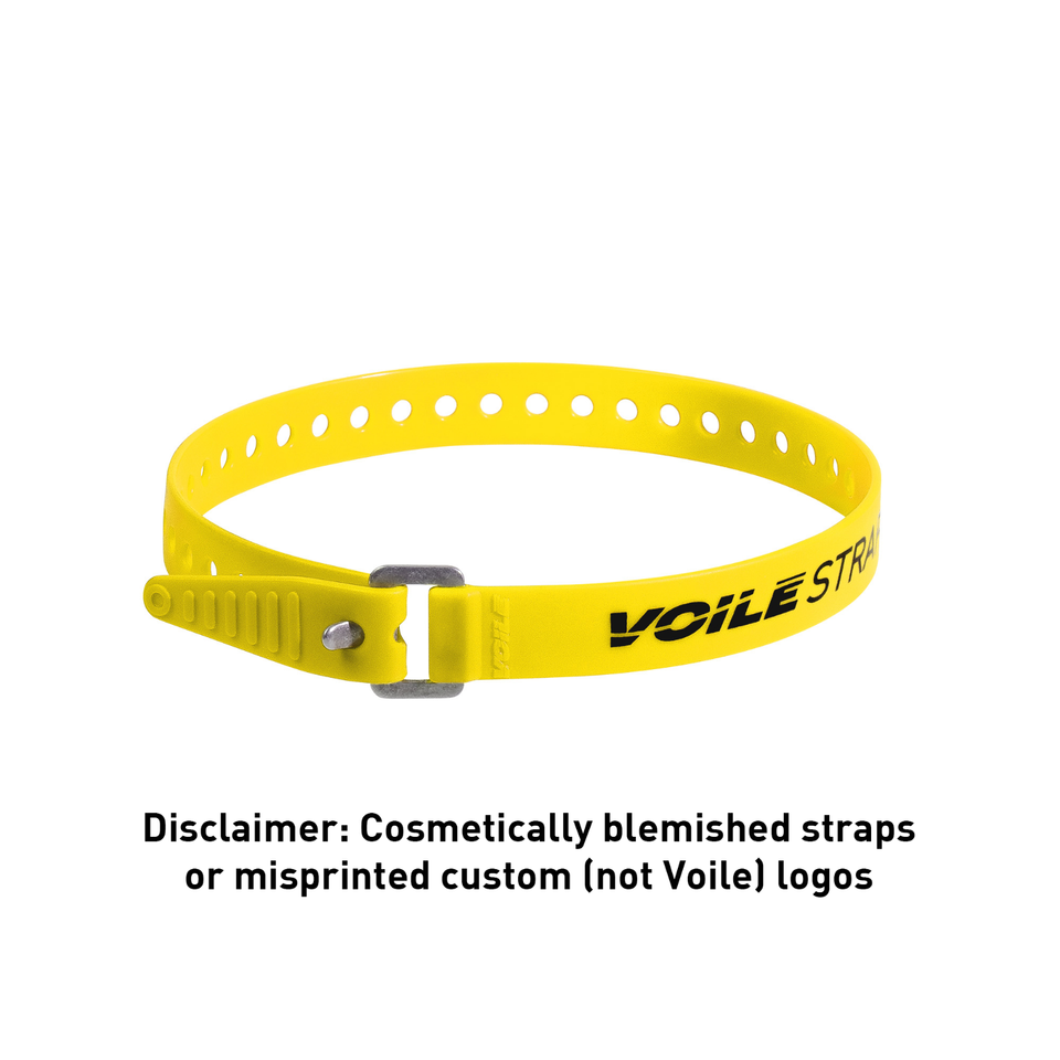 Voile Straps Aluminum Buckle, 20 inch, Cosmetic Blems, Custom Misprints ...