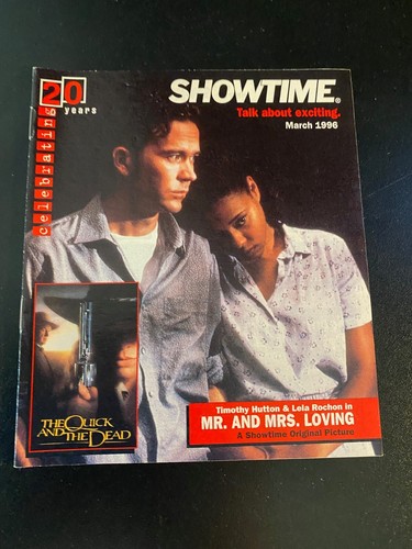 SHOWTIME cable guide March 1996 | eBay