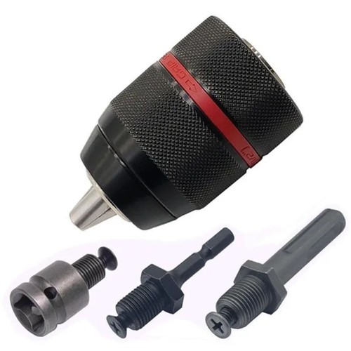 SDS-Plus Shank Adapter Heavy Duty 1.5-13mm Keyless Drill Hammer Drill ...