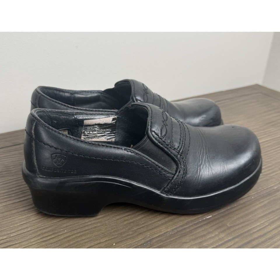 ARIAT EXPERT Women's Sz 8 B M COMPOSITE TOE STATIC-DISSIPATIVE SLIP-ON ...