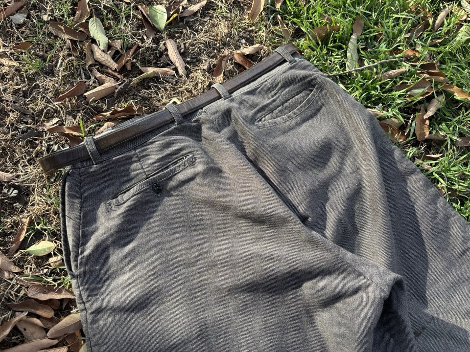 Vintage 1930s-1940s Ironclad Stifel Salt and Pepper Work Pants 34 x 28 ...