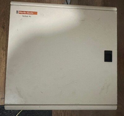 Merlin Gerin Schneider Distribution Board MGBN4 125a 415v | eBay UK