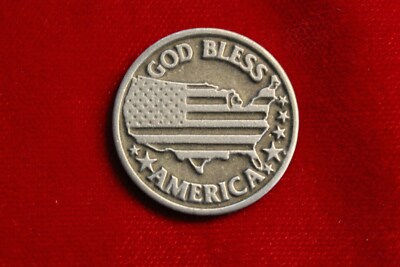 COIN, PEWTER COIN, GOD BLESS AMERICA COIN, | eBay