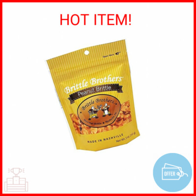 Brittle Brothers Peanut Brittle, 5 Ounce | eBay